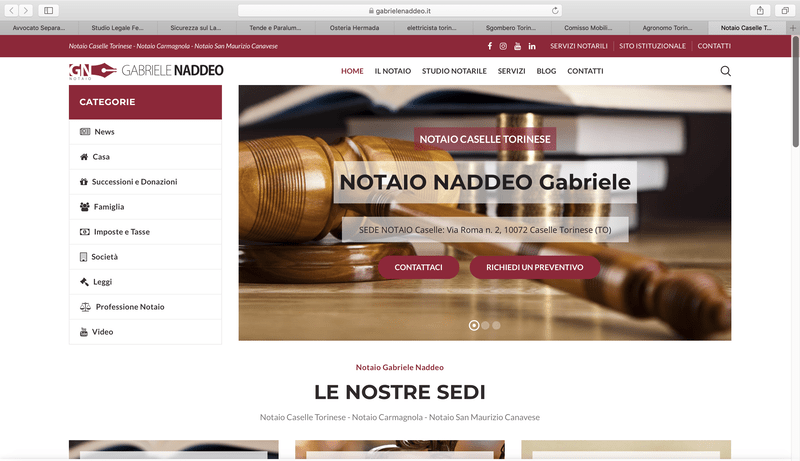 Progetti - Realizzazione siti web - Webmaster - Webagency